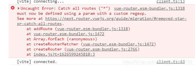 Vue3基础(20)___Vue3配置错误路由重定向写法-阿里云开发者社区