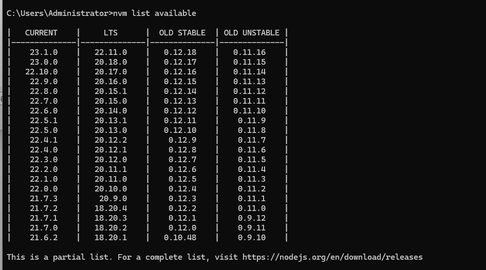 Windows平台NVM安装使用与Node.js版本管理指南-开发者社区-阿里云