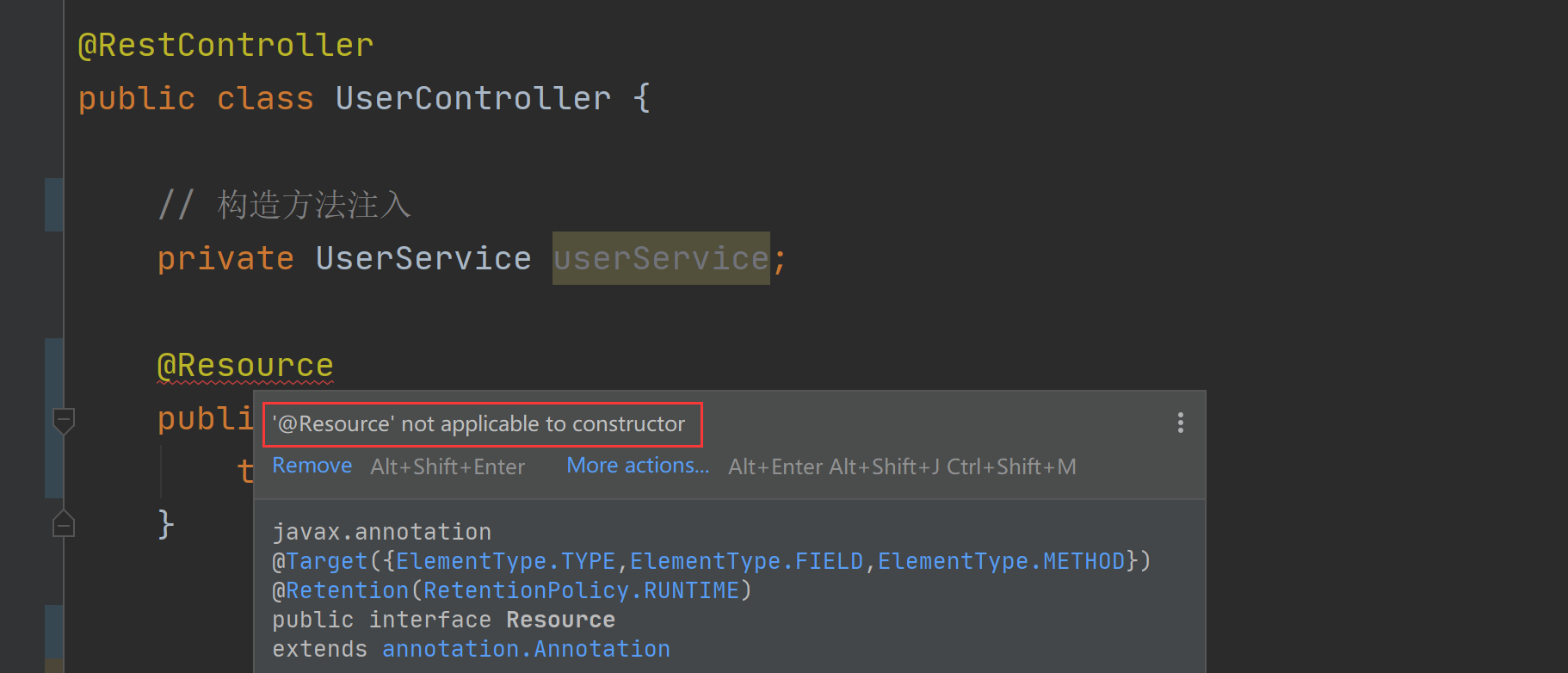 Spring依赖注入注解Autowired与Resource核心区别与实现原理-开发者社区-阿里云