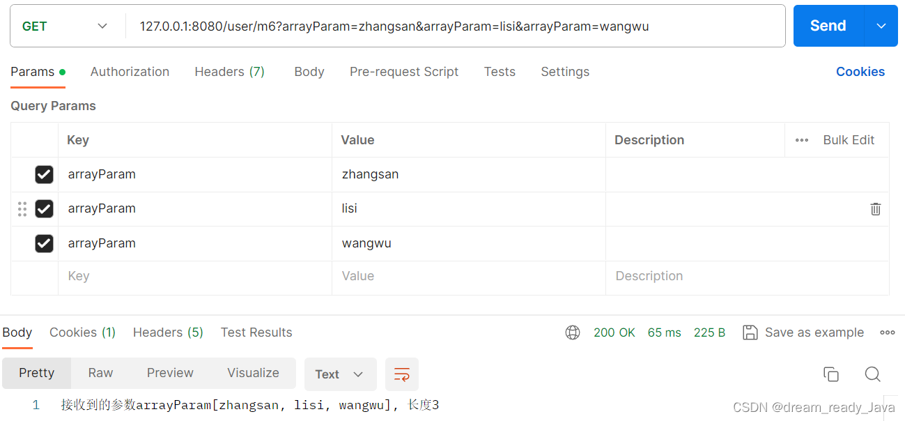 @RequestMapping运用举例(有源码) 前后端如何传递参数？后端如何接收前端传过来的参数，传递单个参数，多个参数，对象，数组/集合(有源码)-阿里云开发者社区