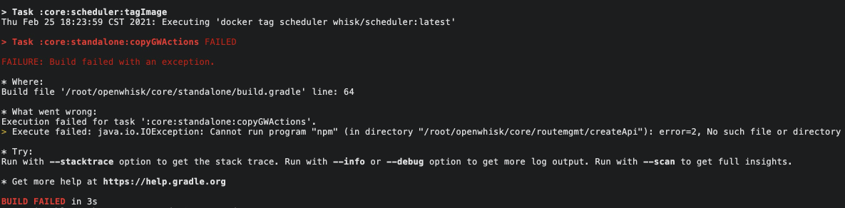 基于Ubuntu从零部署OpenWhisk自建FaaS平台-开发者社区-阿里云