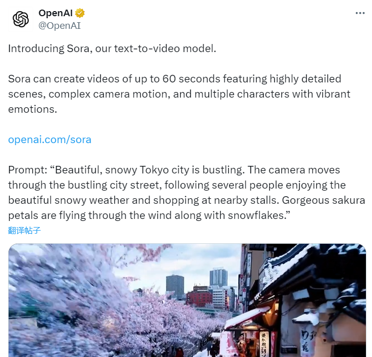 解读Sora技术原理能力现状与未来影响-开发者社区-阿里云