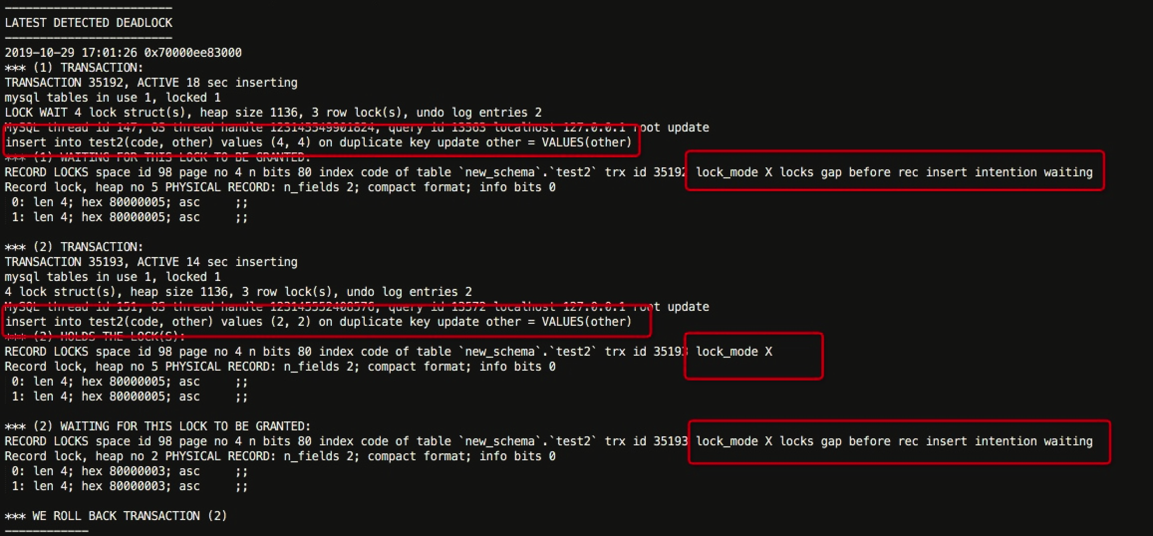 当并发insert on duplicate key update遇见死锁：更新丢失-阿里云开发者社区
