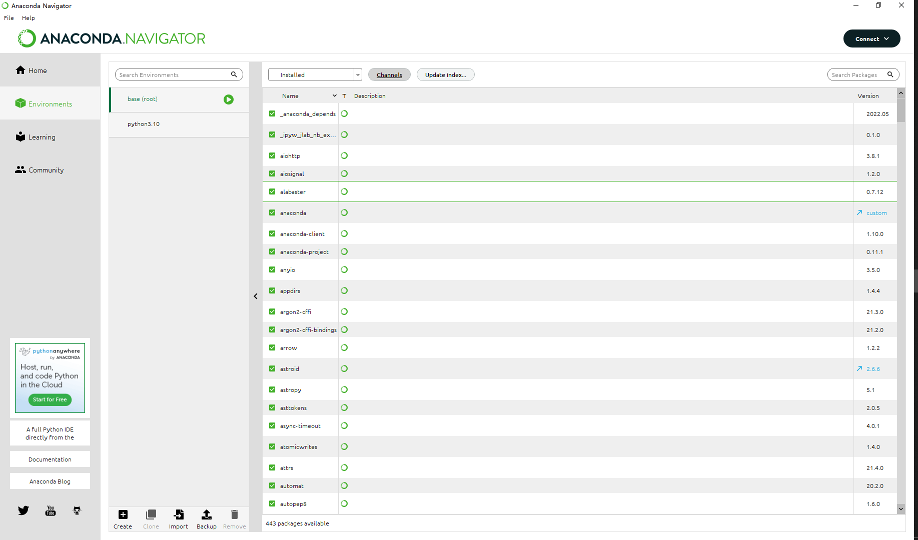 Anaconda安装配置虚拟环境及集成PyCharm进行Python开发-开发者社区-阿里云