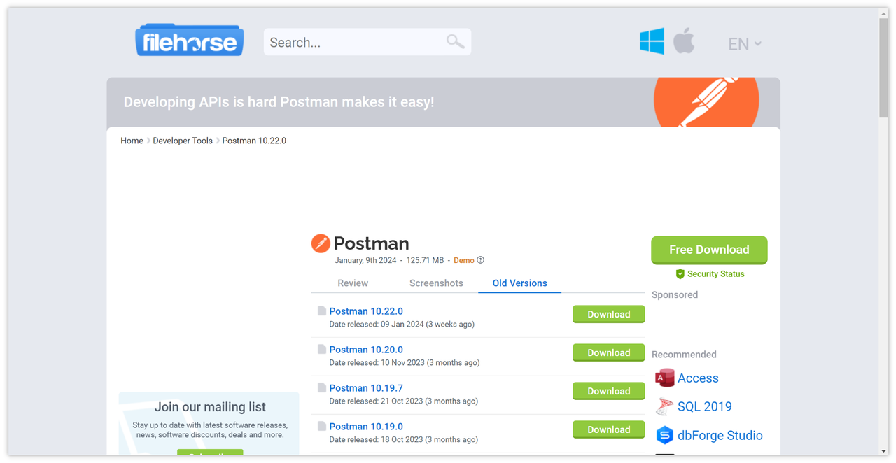 Postman 旧版本下载方法全解（图文教程）-阿里云开发者社区