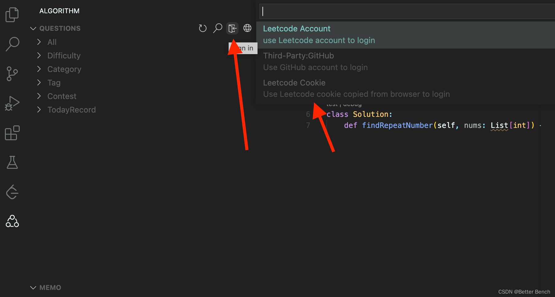 【Mac系统】解决Vscode中LeetCode插件不能刷剑指offer题库-阿里云开发者社区