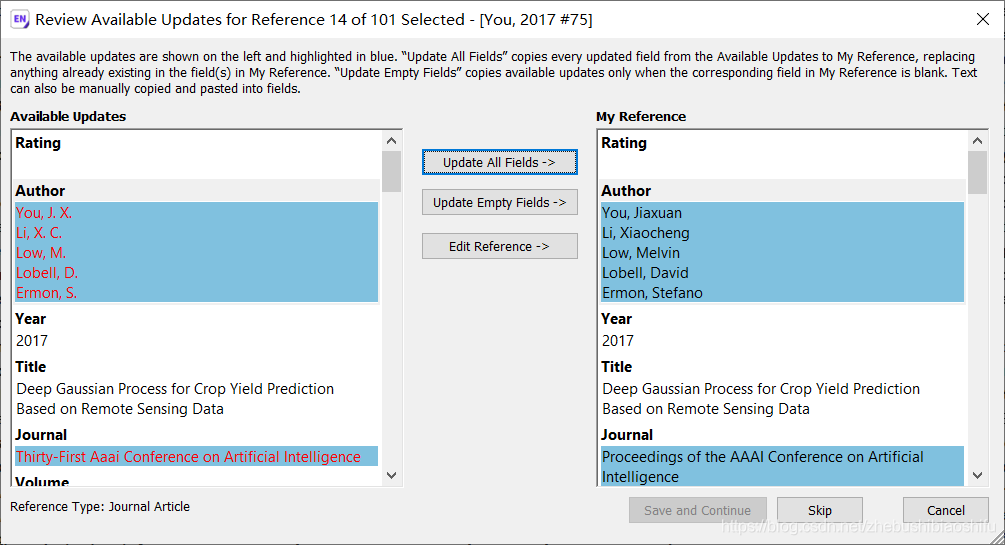 EndNote解决中国作者双字名首字母显示不全-开发者社区-阿里云
