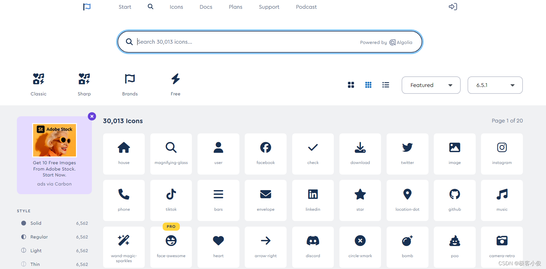 Font Awesome图标库下载引入与使用教程-开发者社区-阿里云