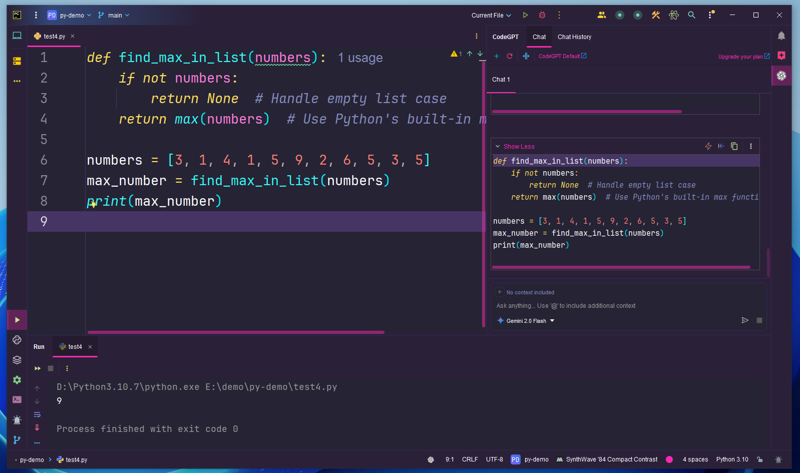 在PyCharm中安装CodeGPT并配置谷歌Gemini模型-开发者社区-阿里云