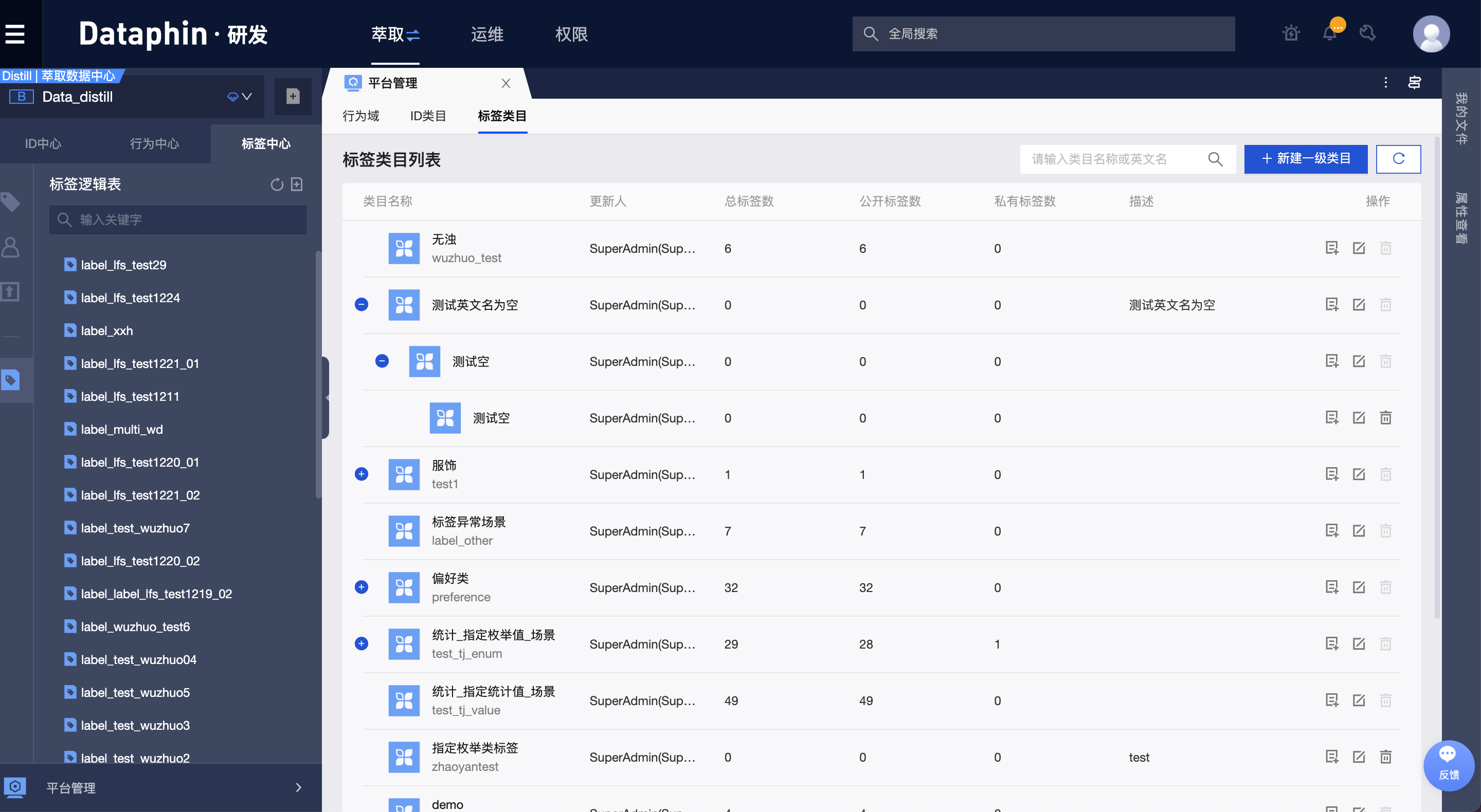Dataphin V2.9.7-萃取3.0之平台管理功能简介-阿里云开发者社区