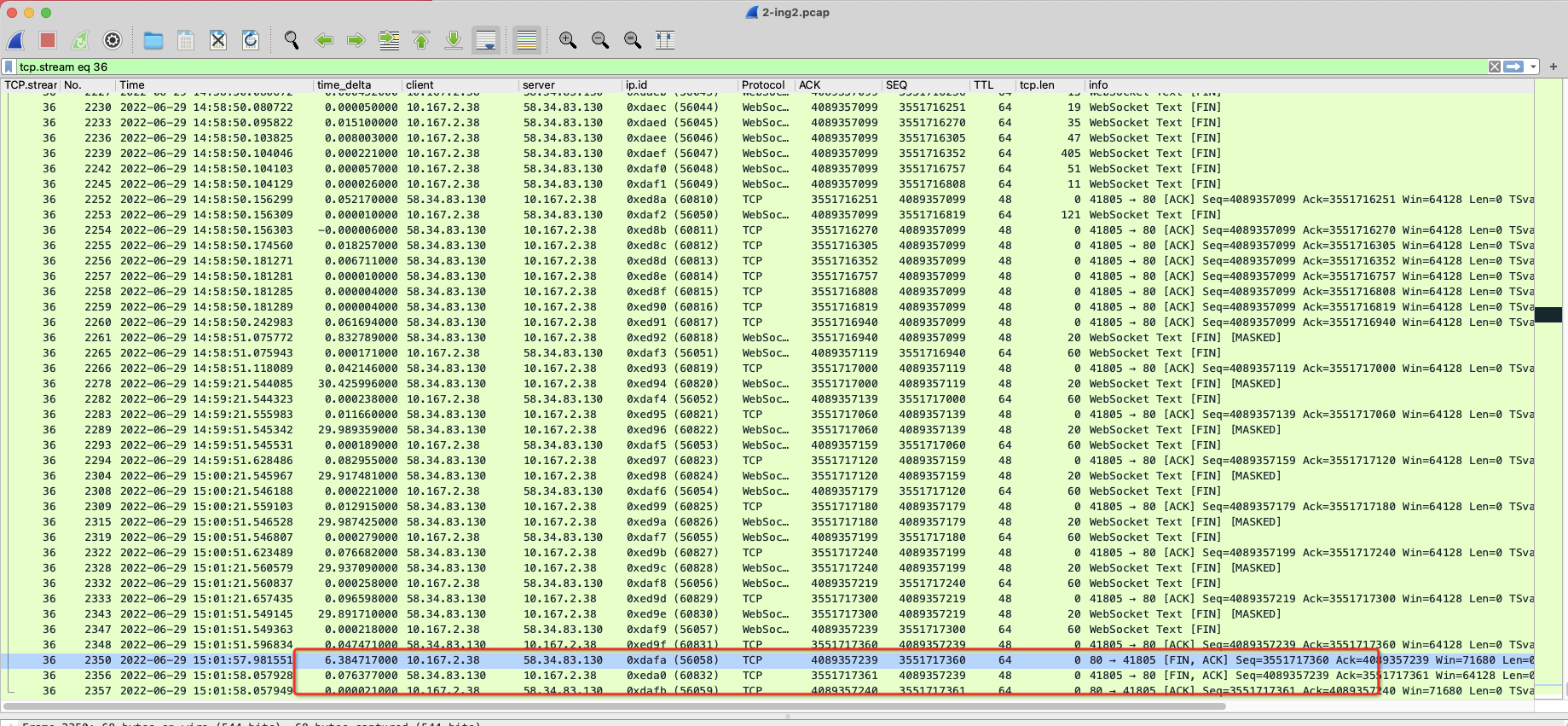 k8s网络诊断之记一次ingress websocket长链接被断开的问题排查-阿里云开发者社区