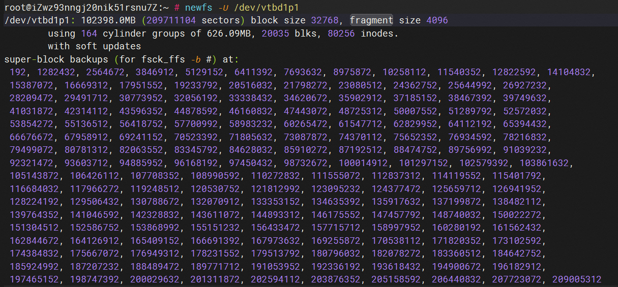 FreeBSD 11.4 系统磁盘管理-阿里云开发者社区