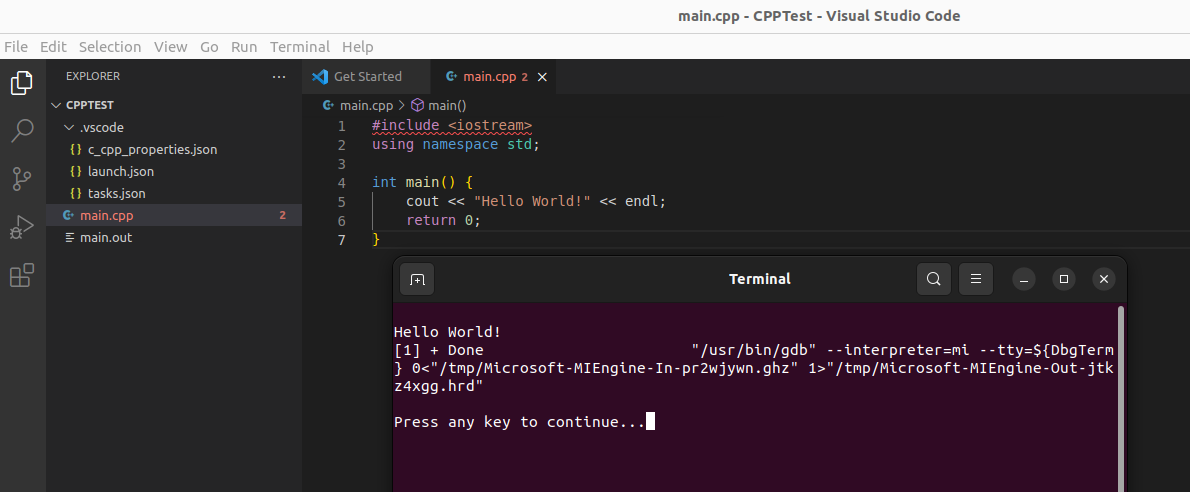 Linux Ubuntu配置Visual Studio Code及C++环境的方法-阿里云开发者社区