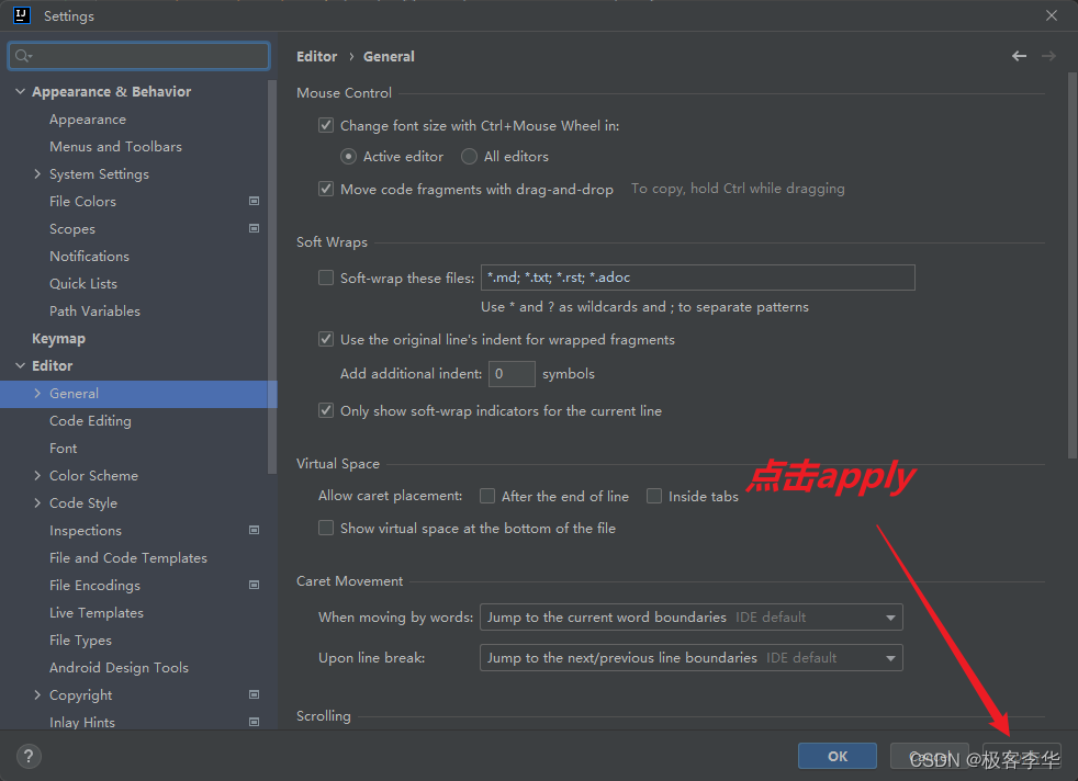 IDEA设置鼠标滚轮控制缩放大小-阿里云开发者社区