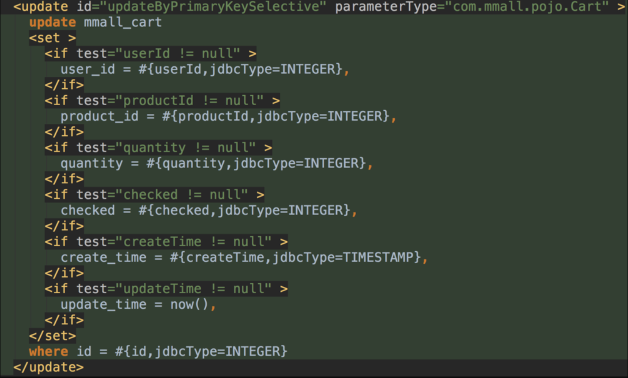 mybatis 中的updateByPrimaryKey与updateByPrimaryKeySelective-阿里云开发者社区