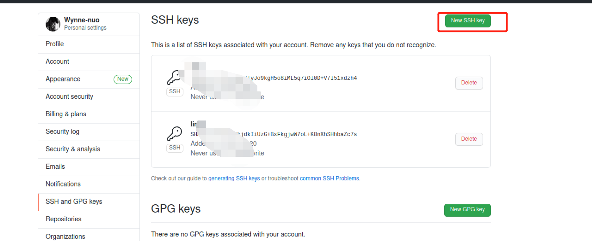 Linux下的github 添加秘钥出错：Key is invalid. You must supply a key in OpenSSH public key for-阿里云开发者社区