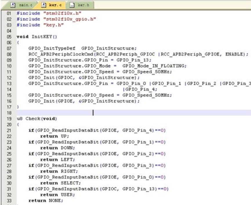 stm32开发笔记（三）：stm32系列的GPIO基本功能之输出驱动LED灯、输入按键KEY以及Demo-阿里云开发者社区