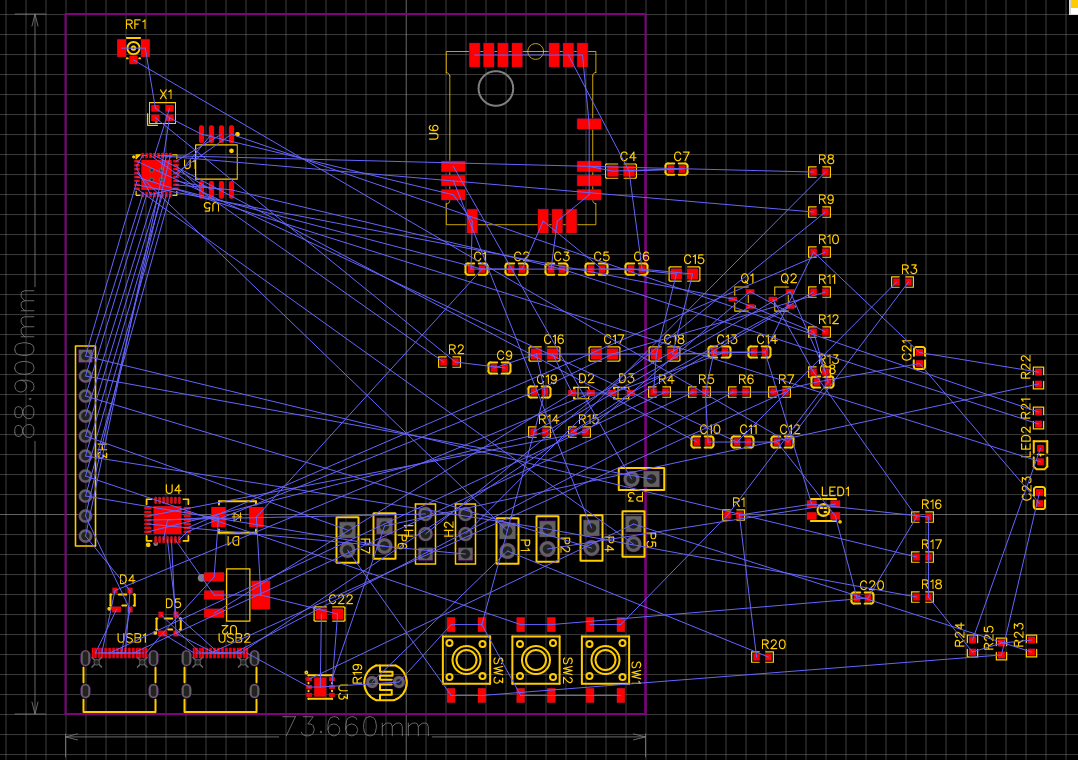 自己画一块ESP32-C3 的开发板（立创EDA）（PCB到手）-阿里云开发者社区