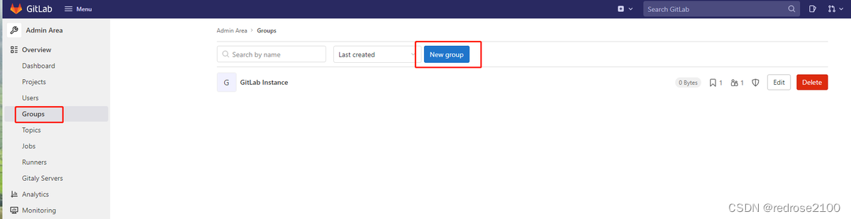 Gitlab管理员创建组后添加成员-开发者社区-阿里云