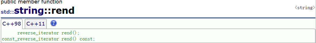 【C++】string类的使用①（迭代器接口begin，end，rbegin和rend）-阿里云开发者社区