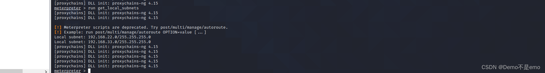 使用msf代理和路由实现CFS三层靶机内网渗透-开发者社区-阿里云