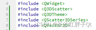 Qt开发技术：Q3D图表开发笔记（一）：Q3DScatter三维散点图介绍、Demo以及代码详解-阿里云开发者社区