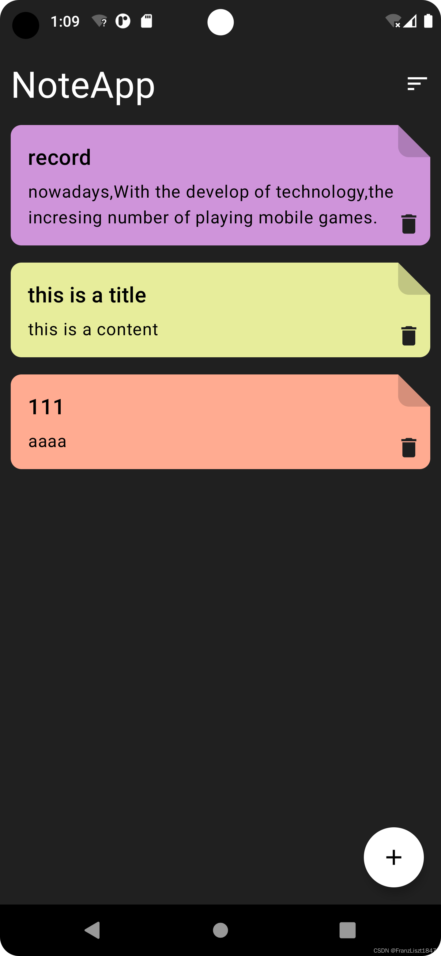 Android Jetpack Compose——一个简单的笔记APP-阿里云开发者社区