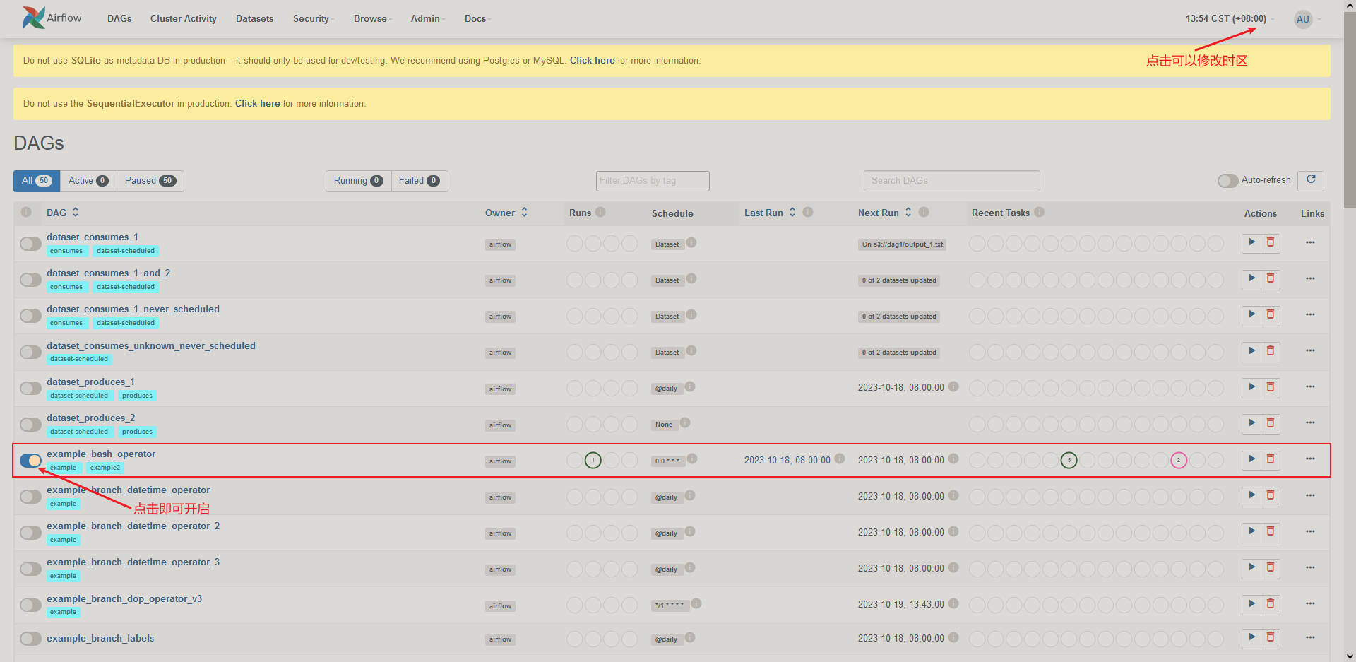 Airflow【部署 01】Airflow官网Quick Start实操（一篇学会部署Airflow）-阿里云开发者社区