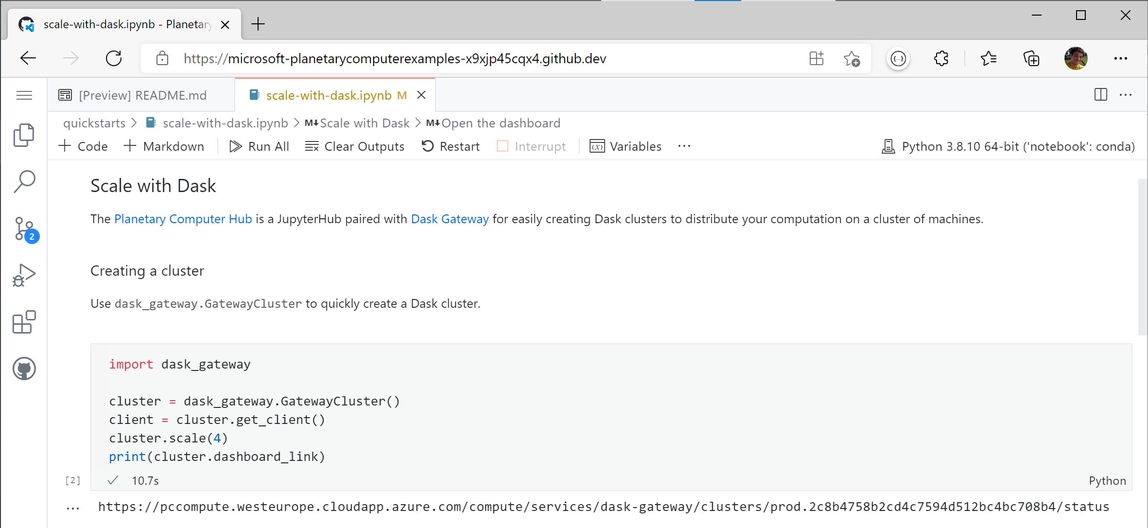 微软行星云计算Planetary Computer——使用 GitHub 代码来操作-阿里云开发者社区