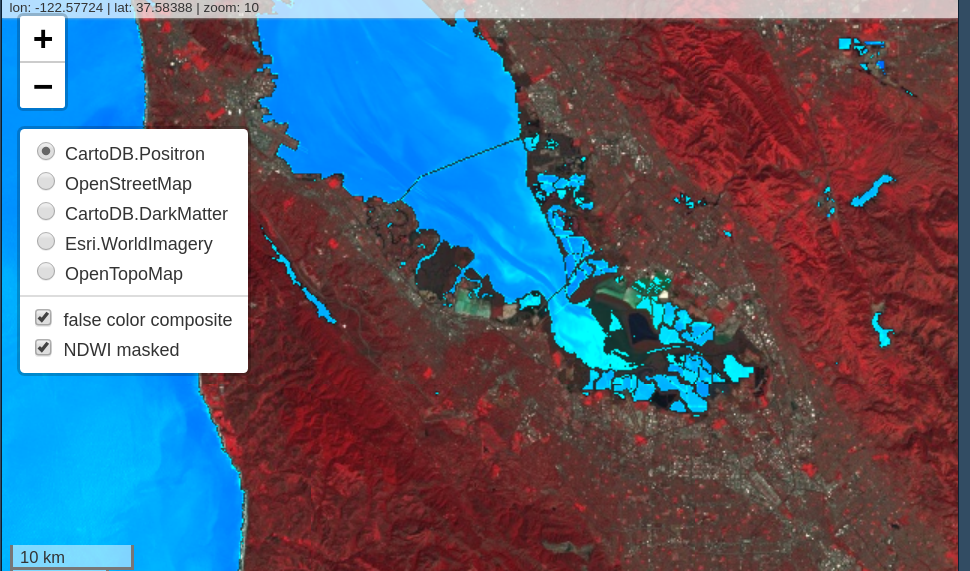 Google Earth Engine（GEE）——R 语言图像可视化（内含NDWI指数计算和掩膜镶嵌后的图像展示）-阿里云开发者社区