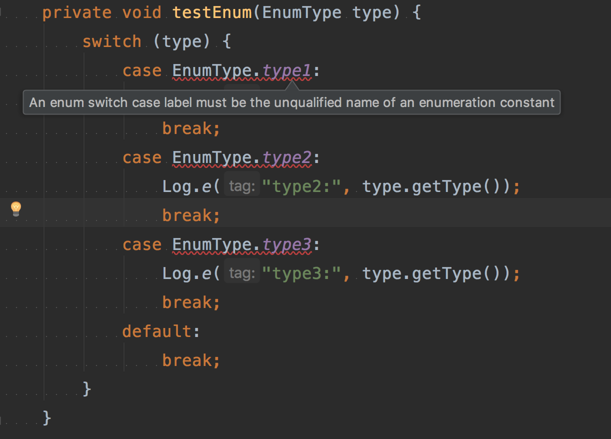 enum和switch case结合使用-阿里云开发者社区