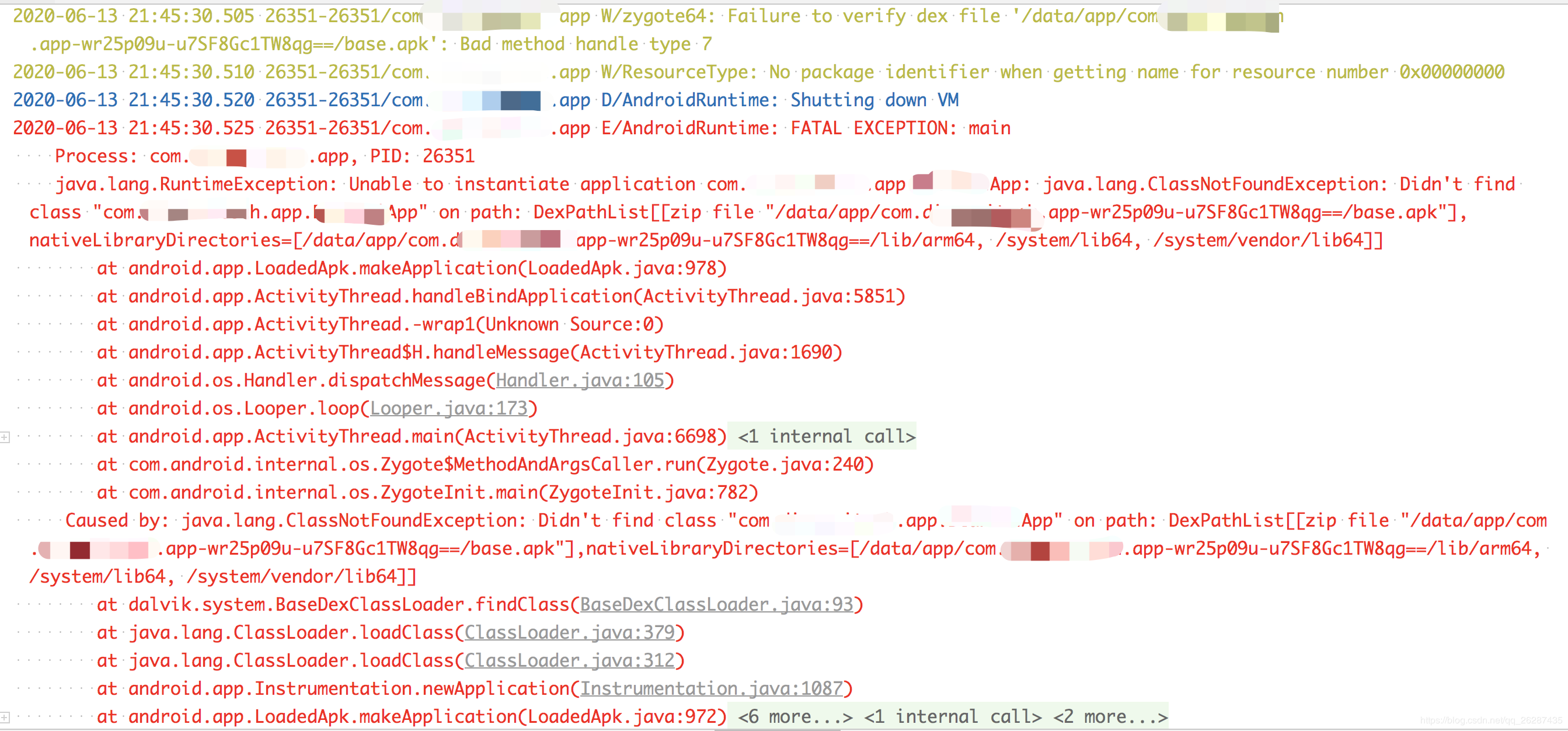 Bad method handle type 7异常解决-阿里云开发者社区