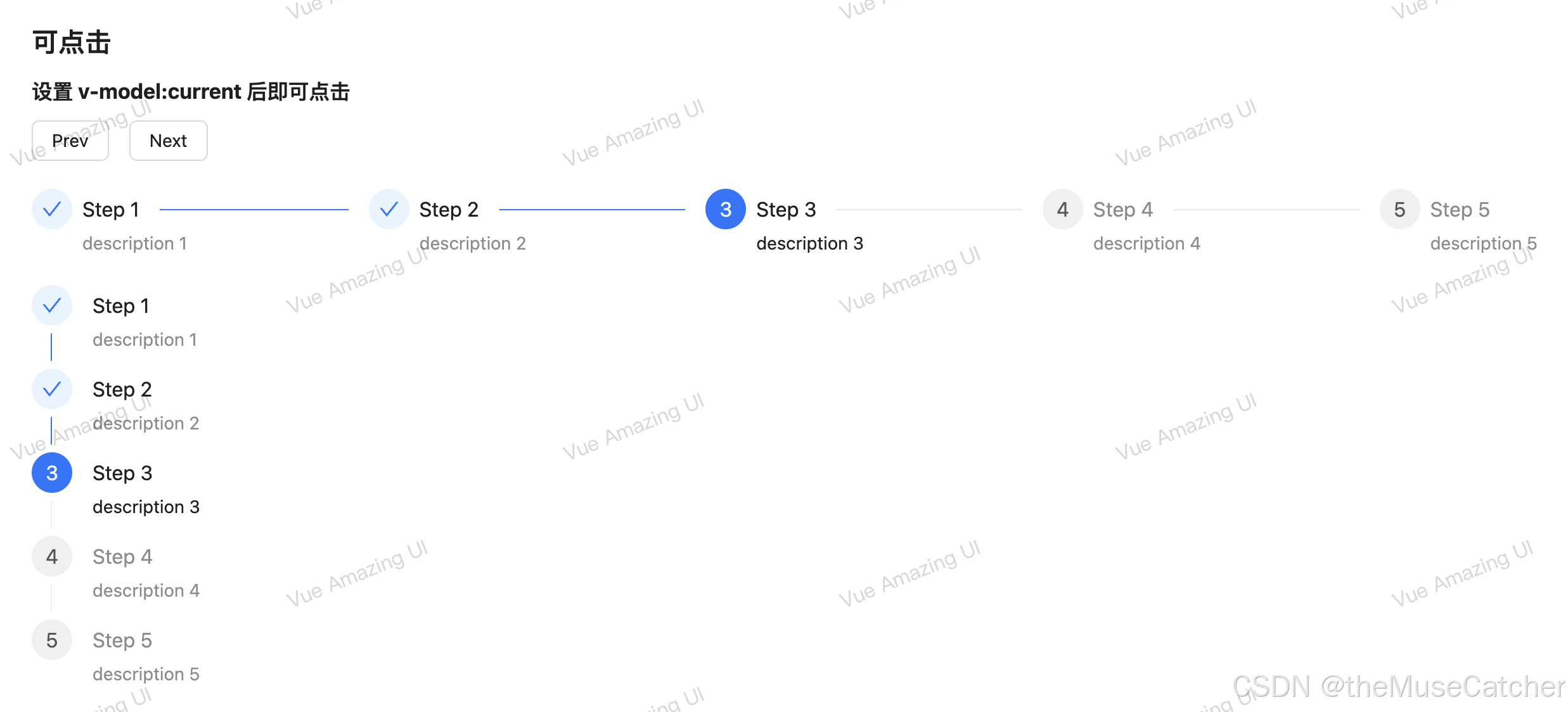 Vue3步骤条（Steps）-阿里云开发者社区