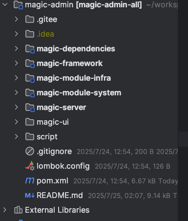 快速启动基于RuoYi-Vue-Pro定制的magic-admin后台管理系统-开发者社区-阿里云