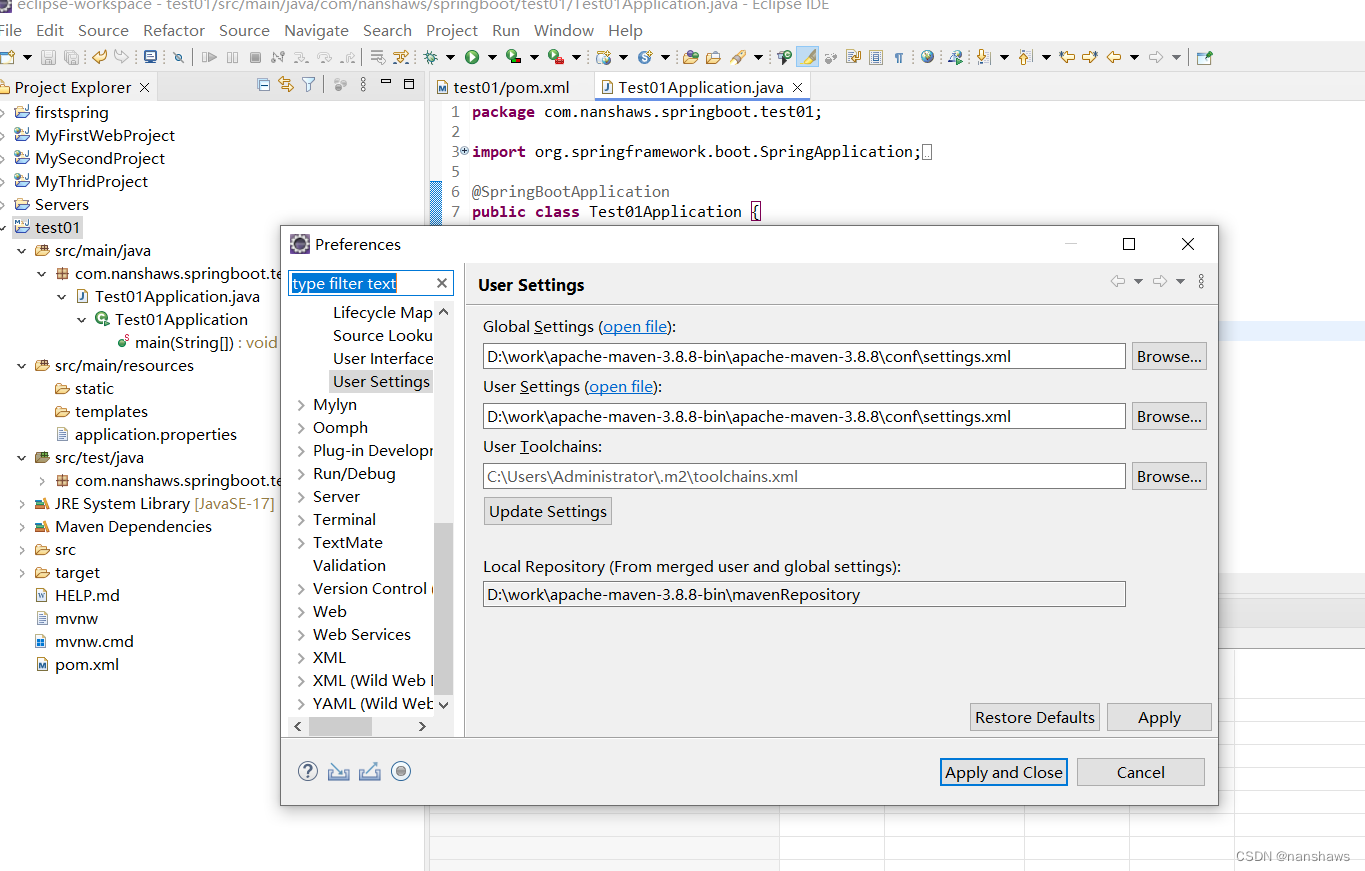 eclipse搭建springboot项目-阿里云开发者社区