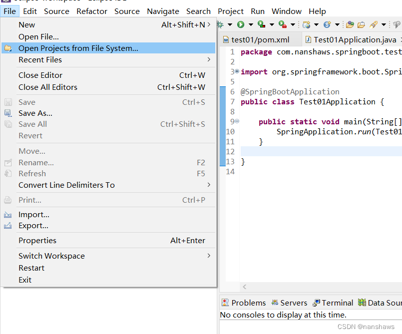 使用Eclipse导入Spring Boot项目并配置Maven-开发者社区-阿里云