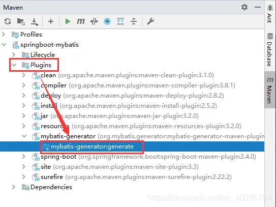 Mybatis使用一:springboot整合mybatis、mybatis Generator,使用逆向工程生成java代码。 阿里云开发者社区 5356