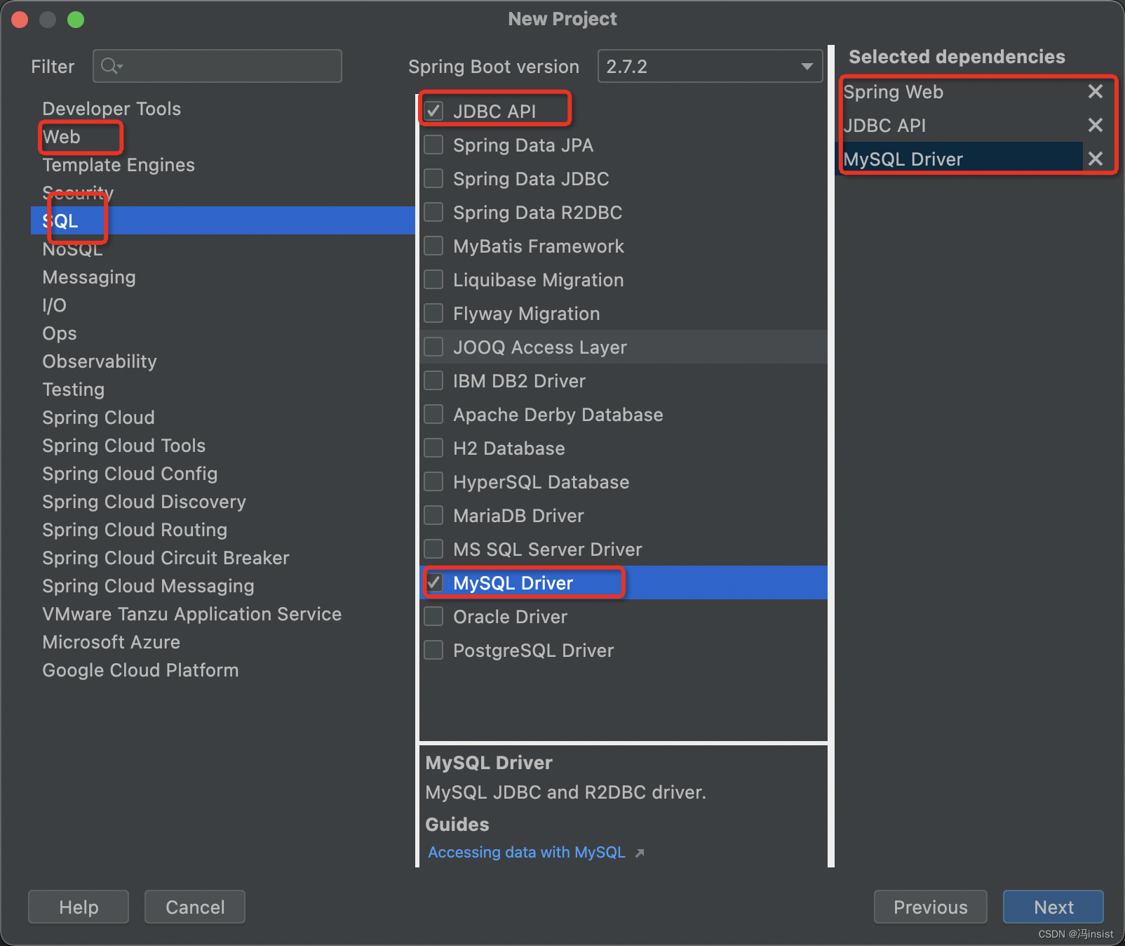 springboot学习四：springboot链接mysql数据库，使用JdbcTemplate 操作mysql-阿里云开发者社区