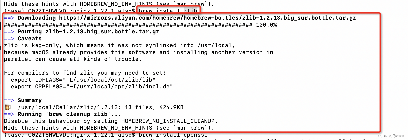 Mac os 安装 nginx 教程（success）-阿里云开发者社区