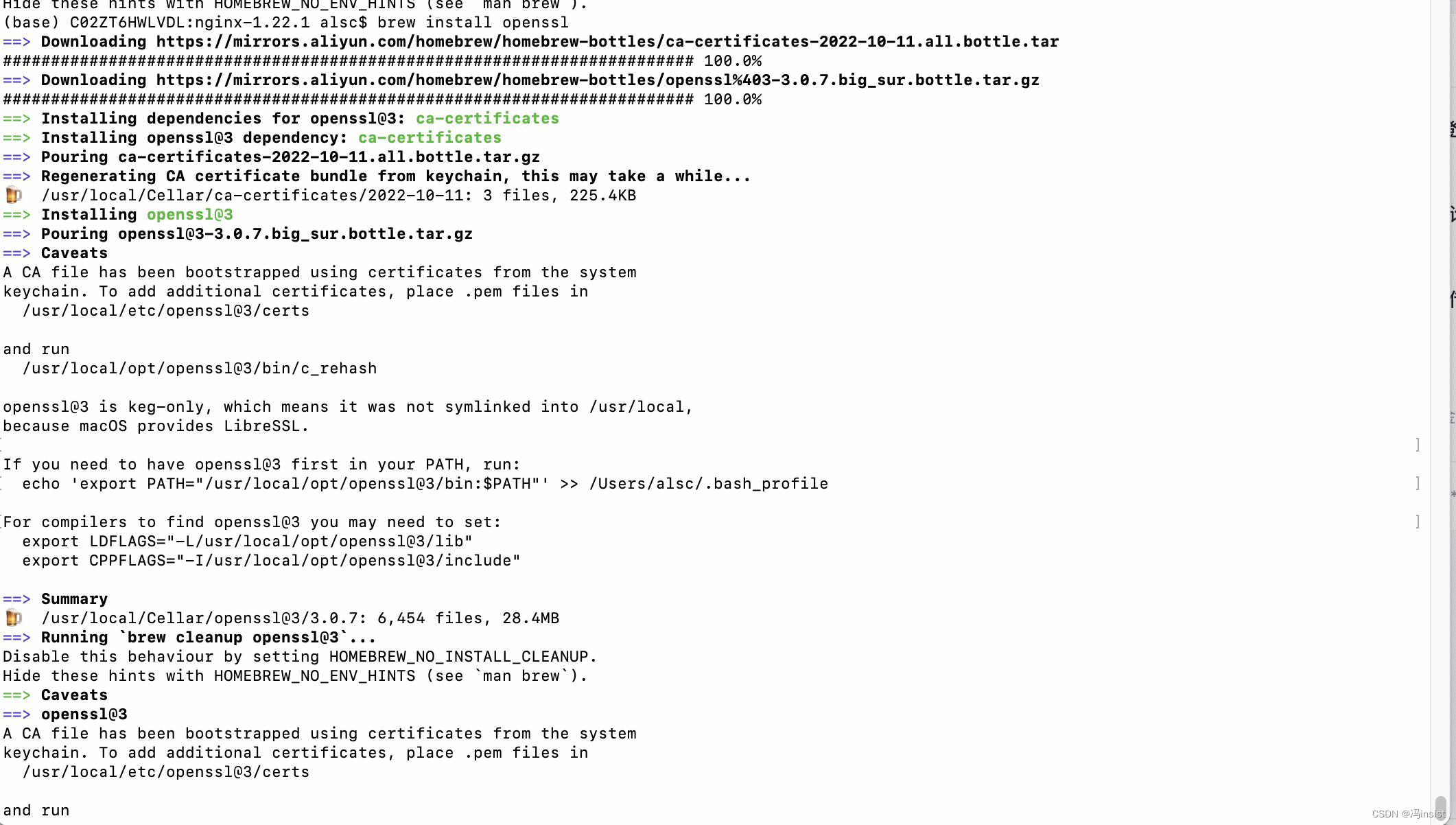 Mac os 安装 nginx 教程（success）-阿里云开发者社区