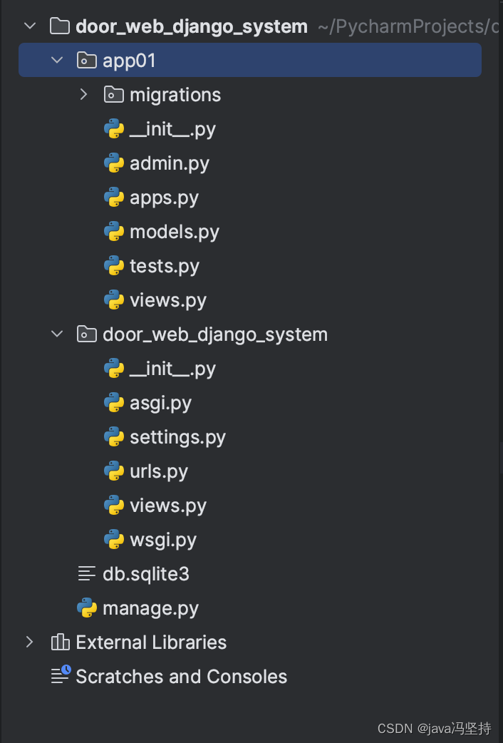 Django学习一：创建Django框架，介绍Django的项目结构和开发逻辑。创建应用，编写主包和应用中的helloworld-阿里云开发者社区