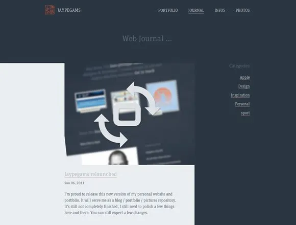 20佳带给你灵感的优秀个人博客设计案例-阿里云开发者社区