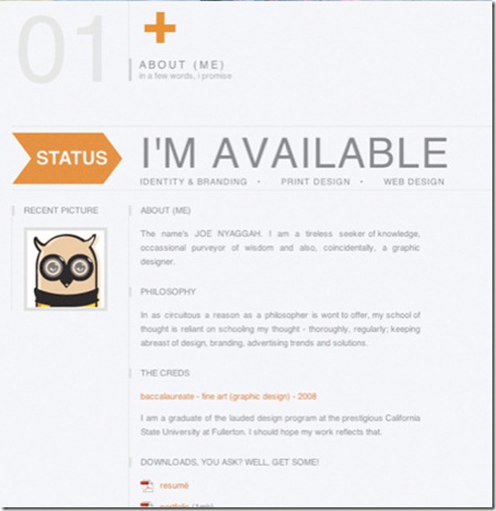 25个优秀的About Me页面设计案例-阿里云开发者社区