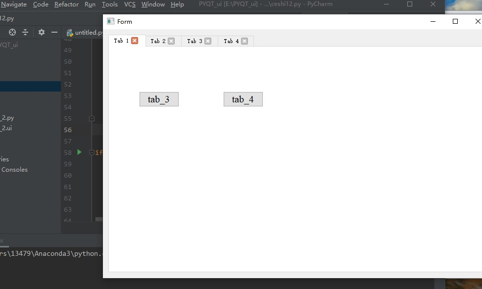 使用PyQt5 QTabWidget实现Tab的动态添加与关闭-开发者社区-阿里云