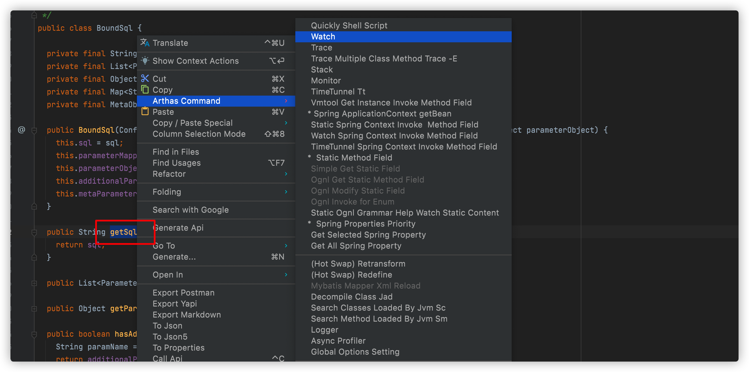 使用Arthas的watch命令查看Mybatis生成的SQL-开发者社区-阿里云