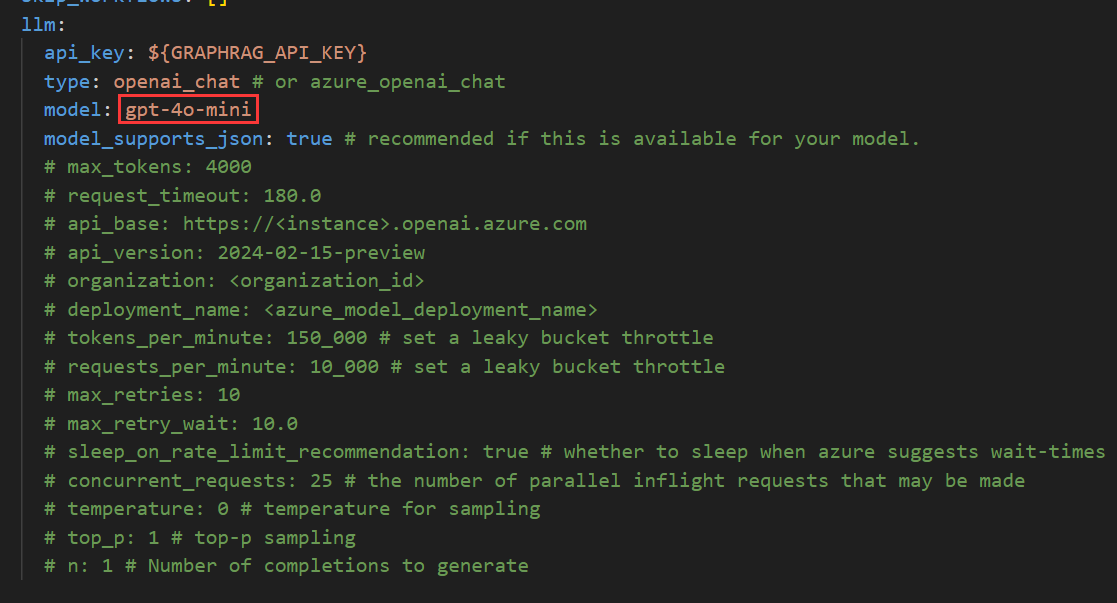 配置GraphRag以接入SiliconCloud OpenAI及本地模型-开发者社区-阿里云