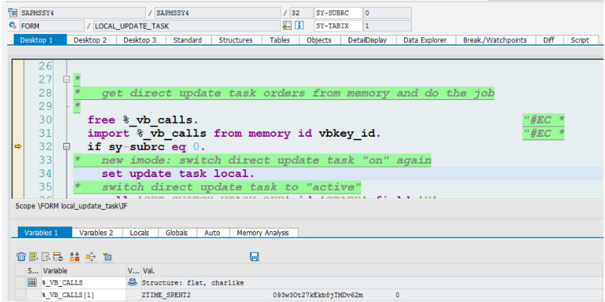 ABAP SET UPDATE TASK LOCAL的测试-阿里云开发者社区