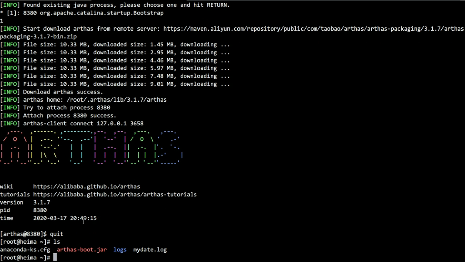 Arthas 在 Linux 下的安装 | 学习笔记-阿里云开发者社区