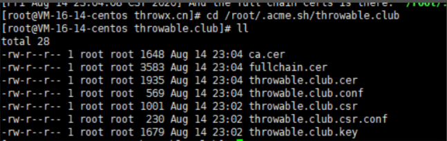 使用acme.sh结合DNSPod API申请免费泛域名SSL证书-开发者社区-阿里云