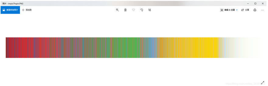 Python 图像处理 - 用PIL库提取图片中的颜色并展示为色谱实例演示，RGB颜色排序方法-阿里云开发者社区